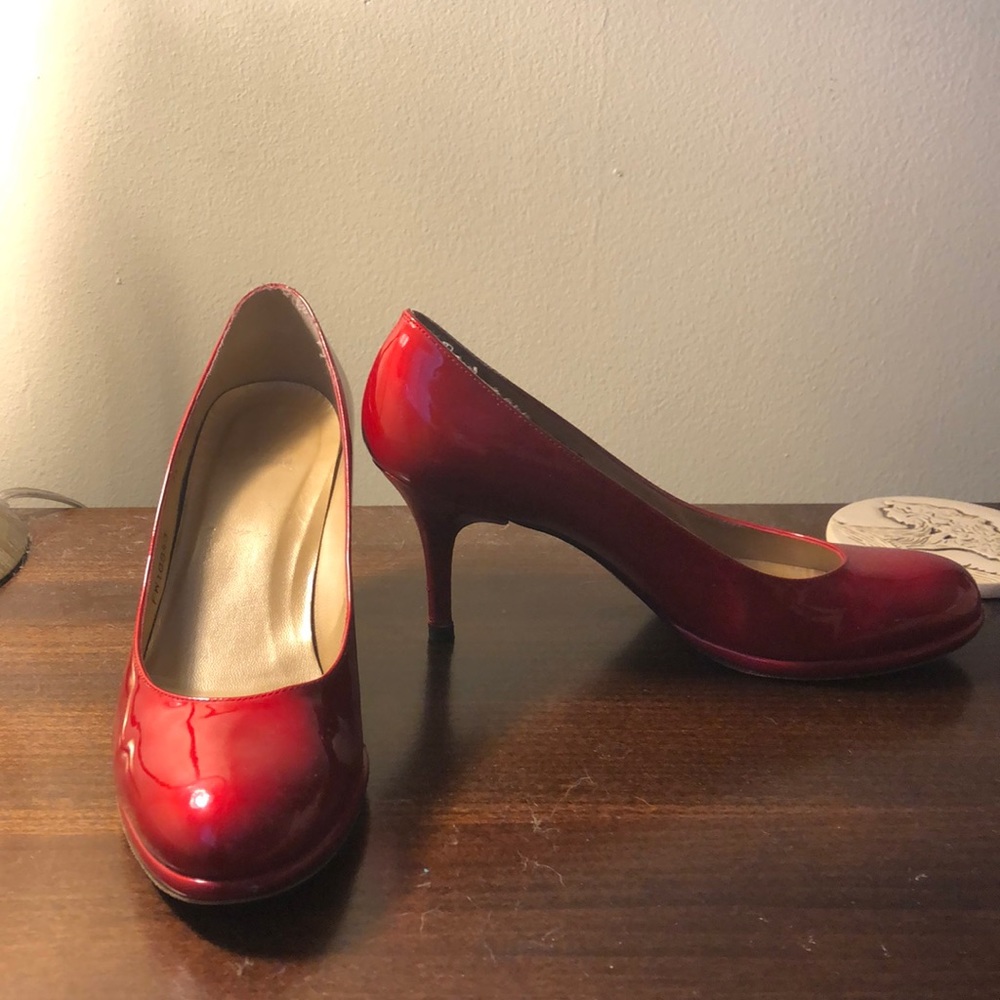 Stuart Weitzman Ruby Red Pumps - Gem